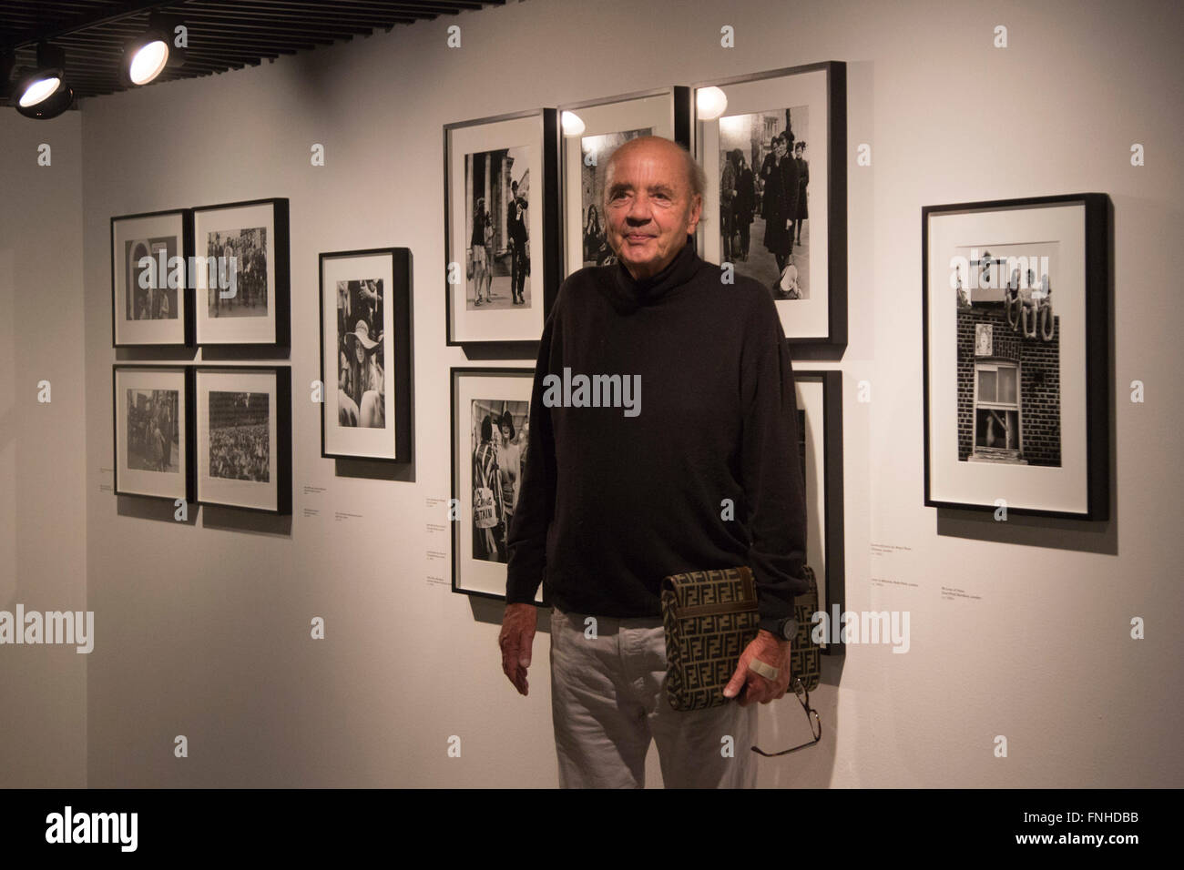 London, UK. 15 March 2016. German photographer Frank Habicht. The ...