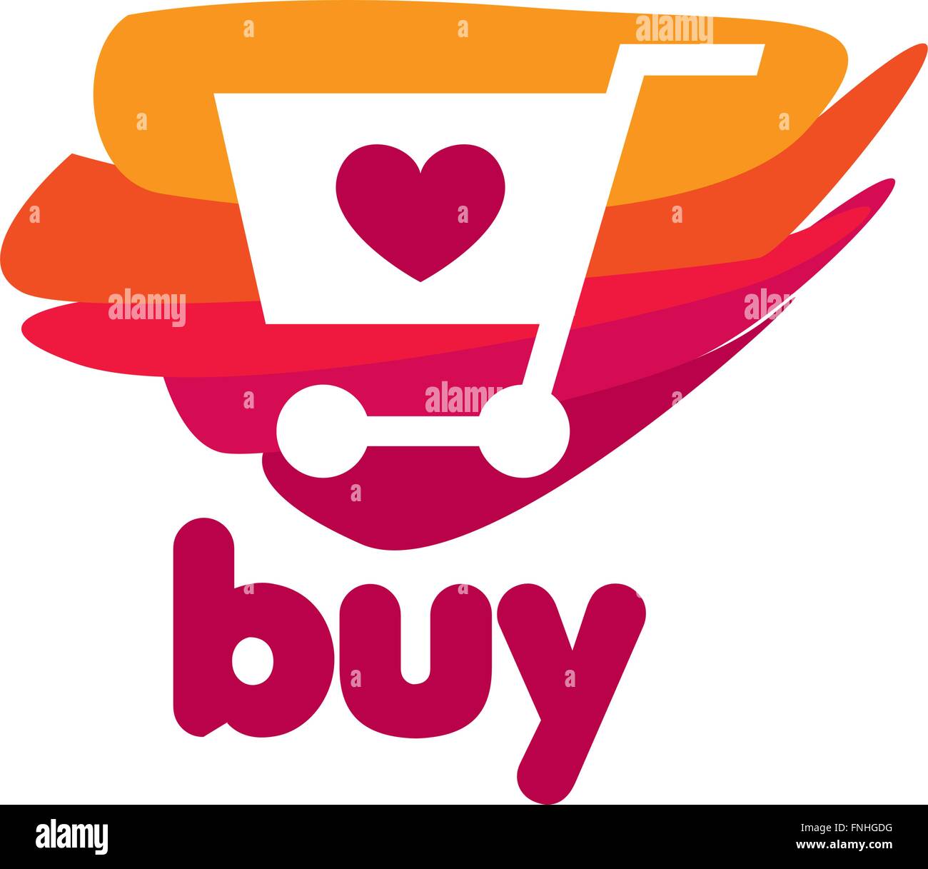 vector shopping logo Stock Vector Image & Art - Alamy