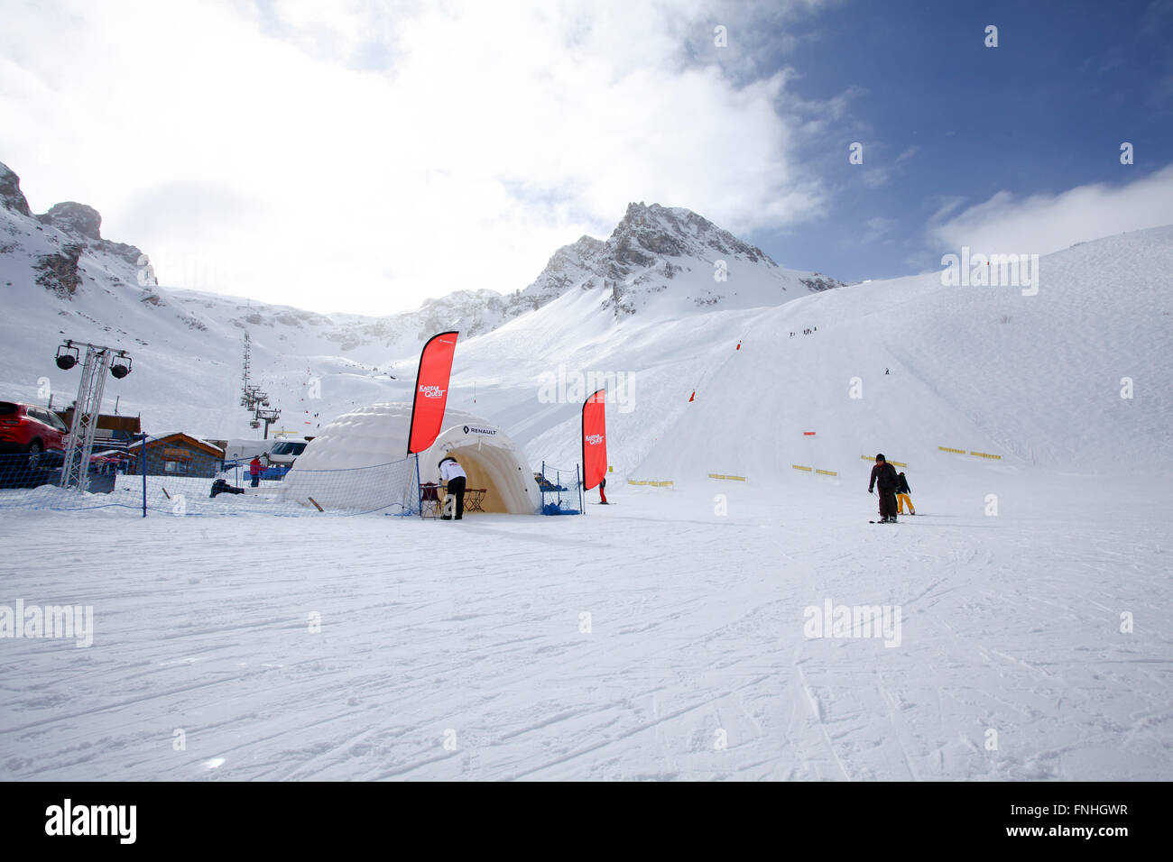Tignes ski resort hi-res stock photography and images - Alamy