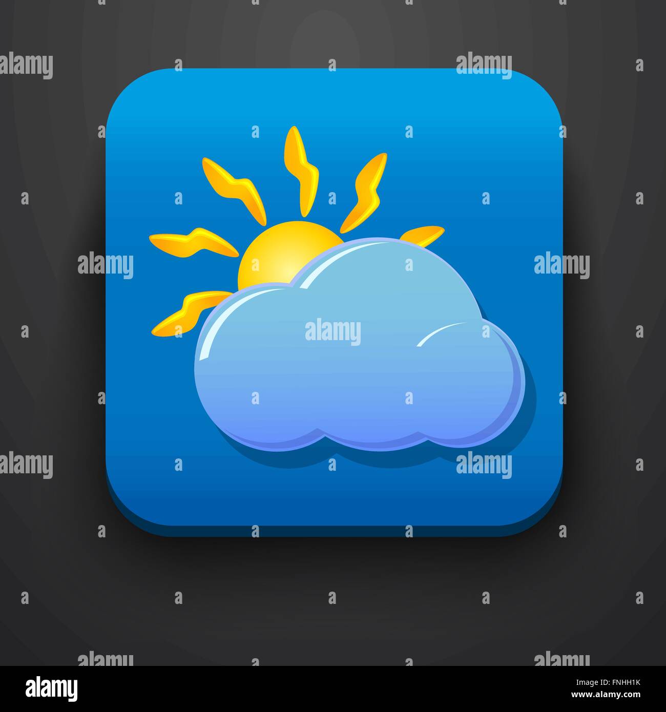 Weather service computer Stock Vector Images - Alamy