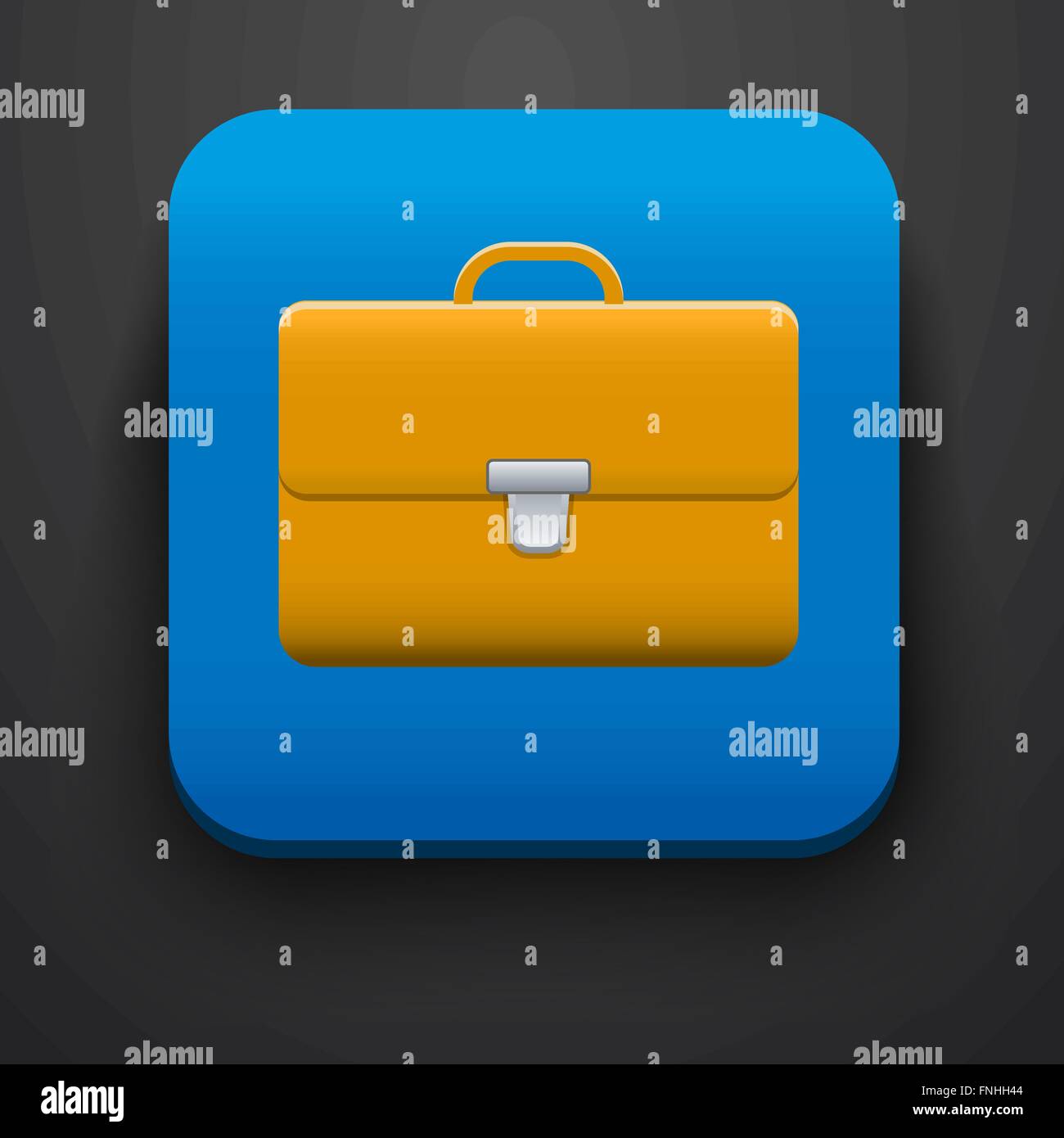 Portfolio symbol icon on blue Stock Vector Image & Art - Alamy