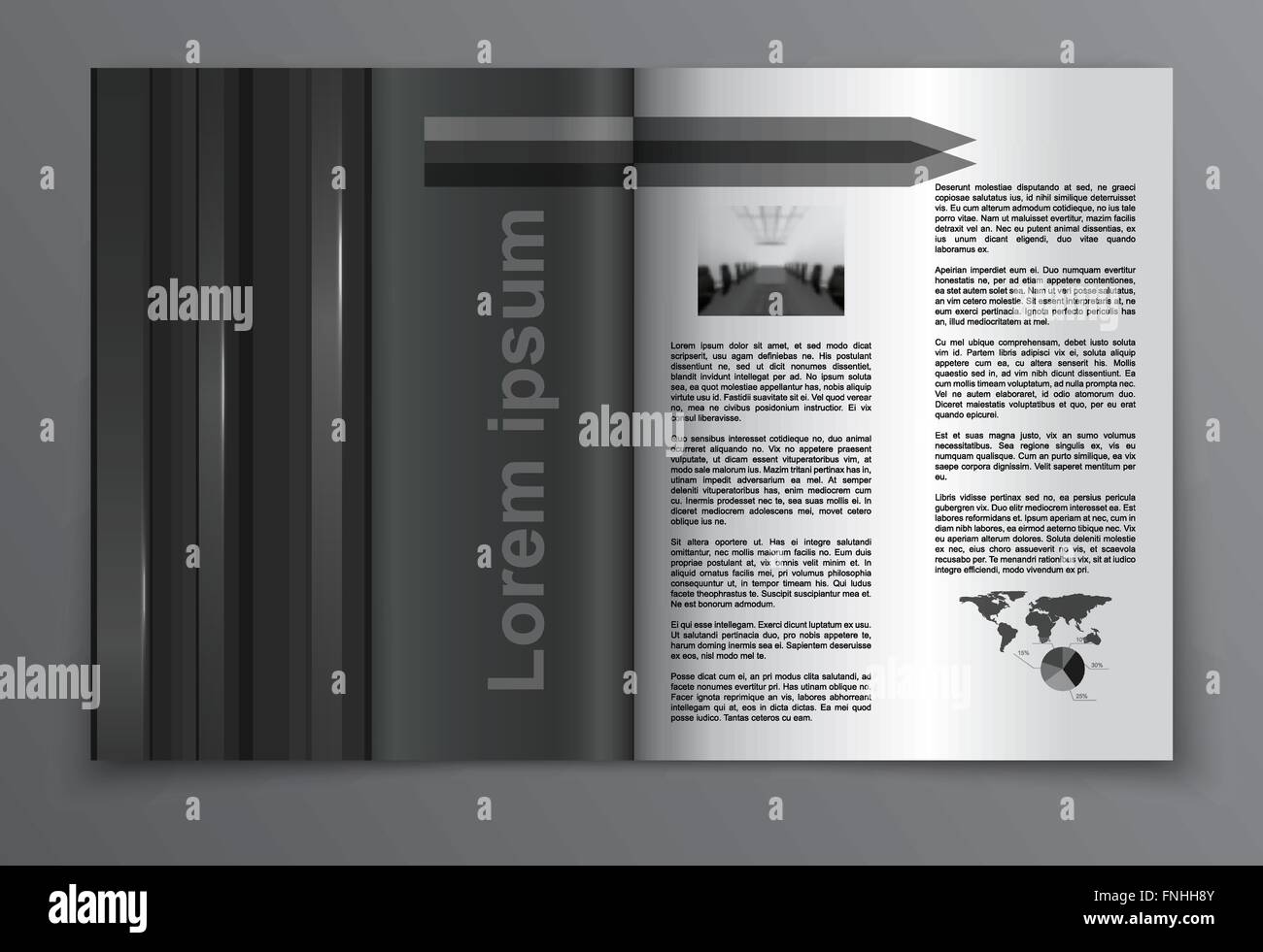 Vector Brochure Layout Design Template Stock Vector Image & Art - Alamy