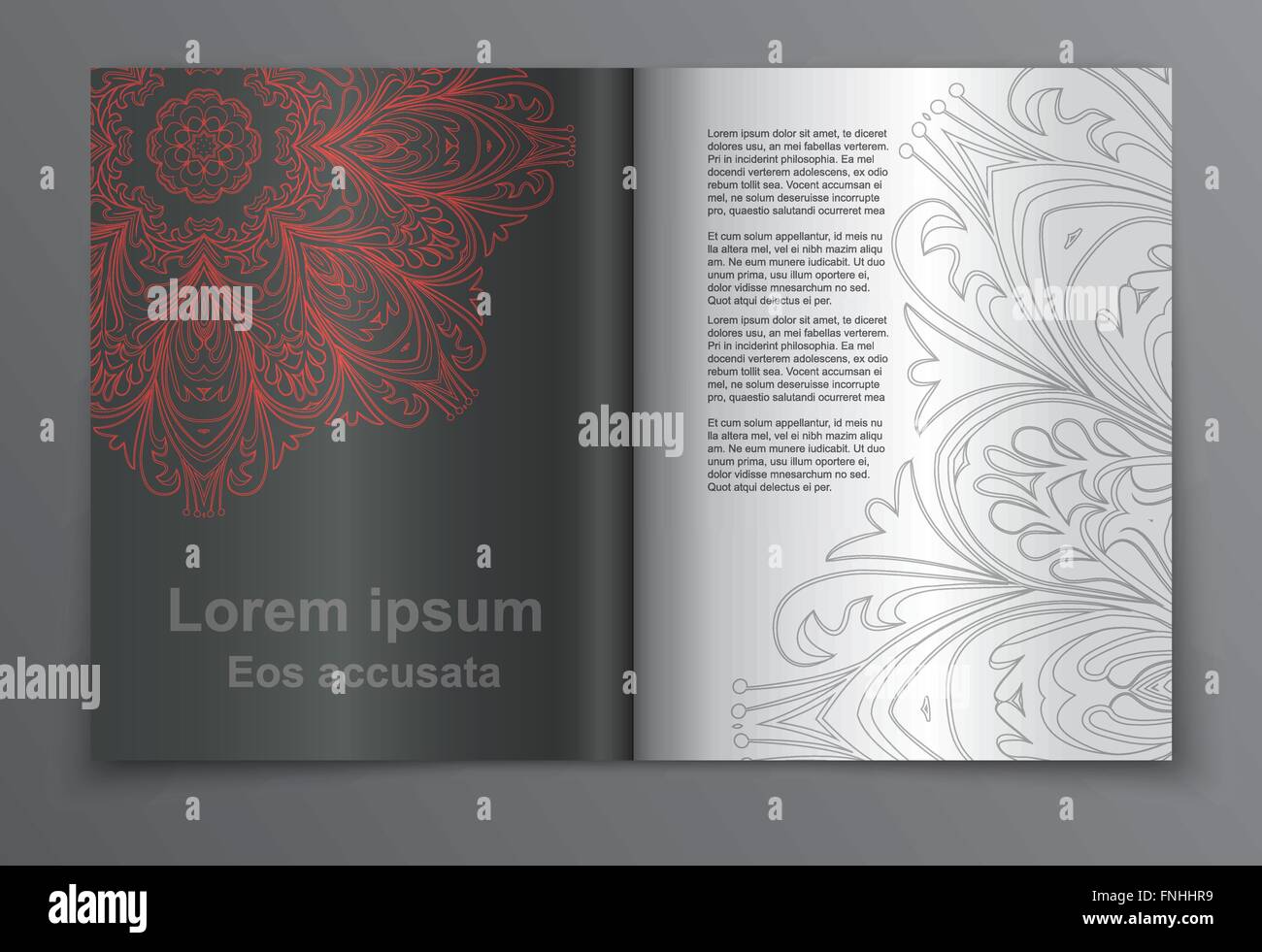 Magazine layout. Vector Stock Vector Image & Art - Alamy