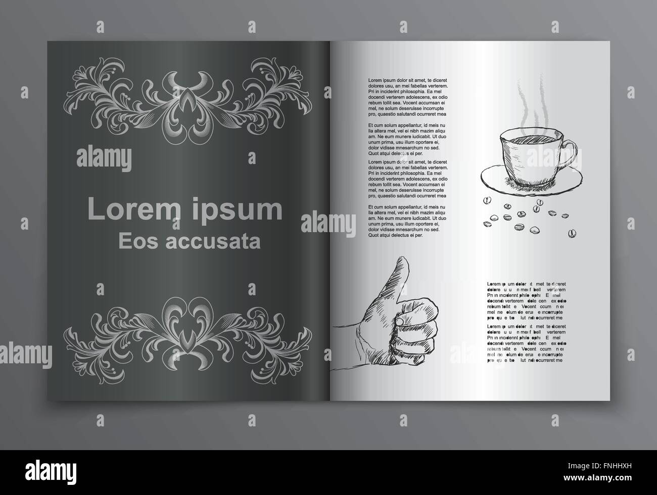 Book cover shell Stock Vector Images - Alamy