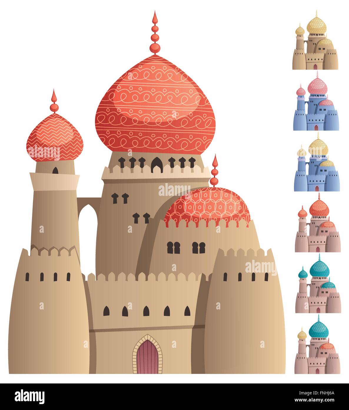 Arabian Palace Background