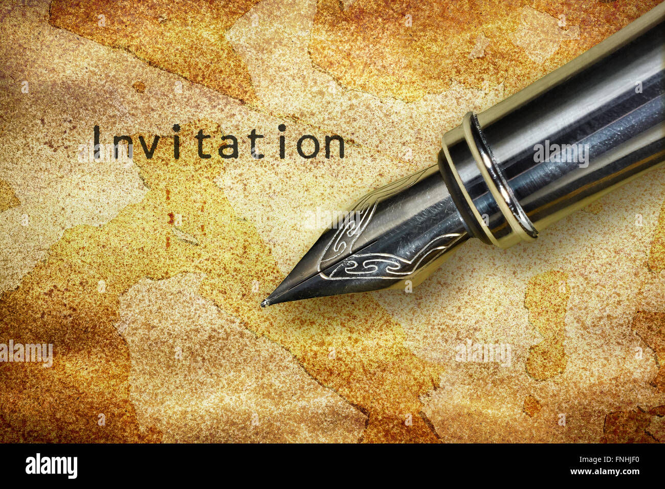 Vintage pen nib hi-res stock photography and images - Alamy