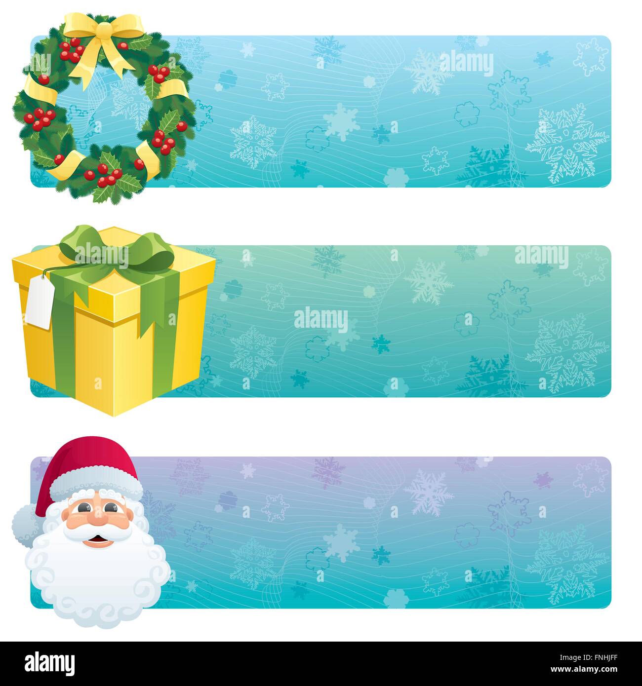 3 banners Stock Vector Images - Alamy