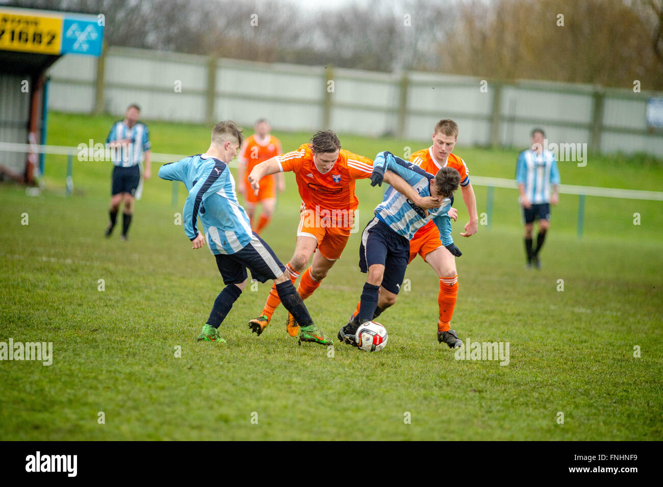 Holland Fc on the attack Stock Photo - Alamy