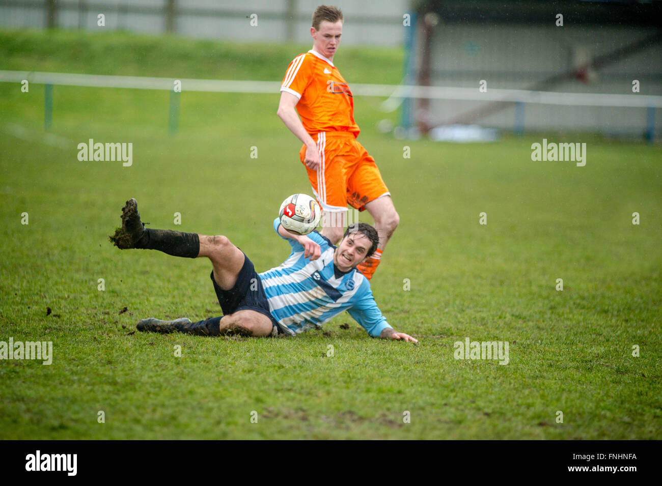 Lawford Lads on the defense Stock Photo - Alamy