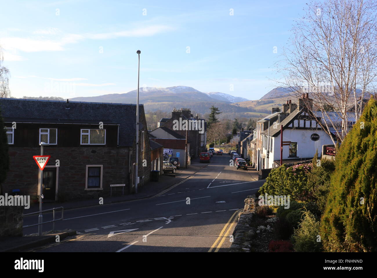 Crieff scotland street hi-res stock photography and images - Alamy