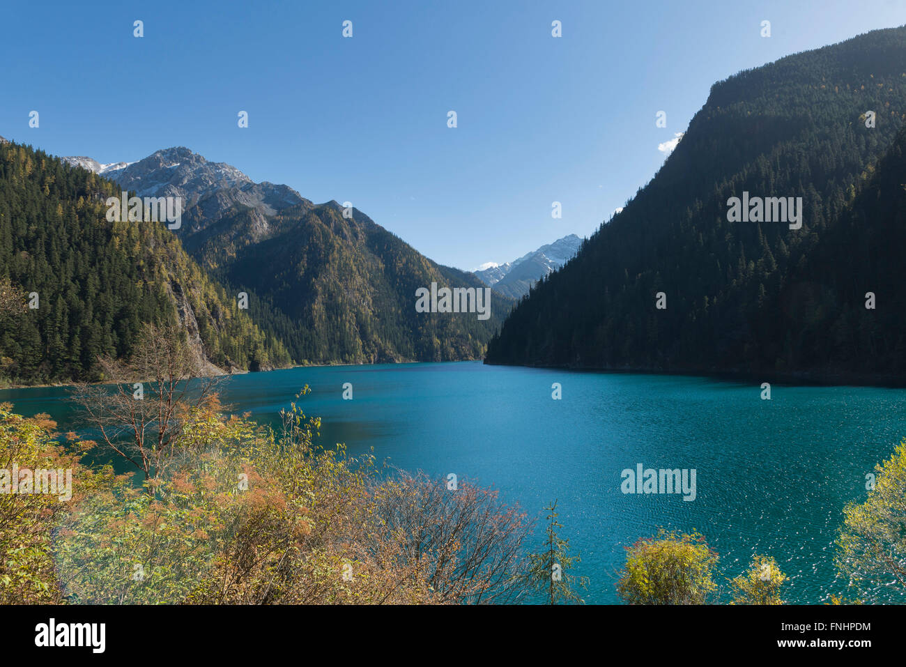 Long Lake, Jiuzhaigou National Park, Sichuan Province, China, Unesco ...