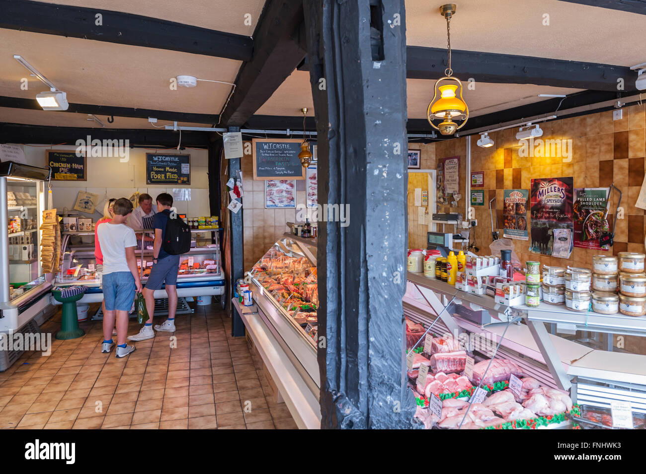 Interior of a butchers shop hi-res stock photography and images - Alamy