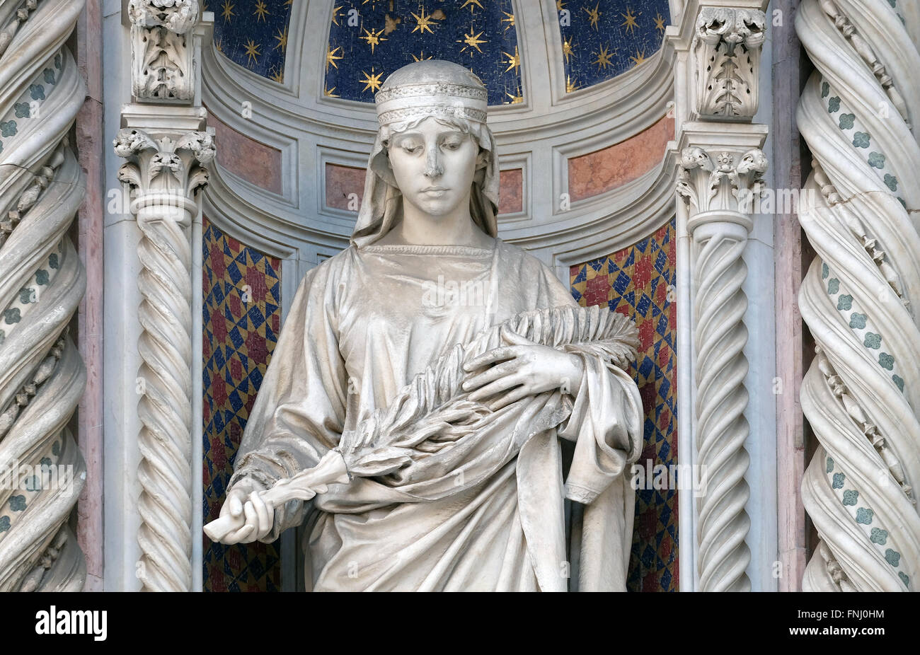Saint Reparata, Portal of Cattedrale di Santa Maria del Fiore ...