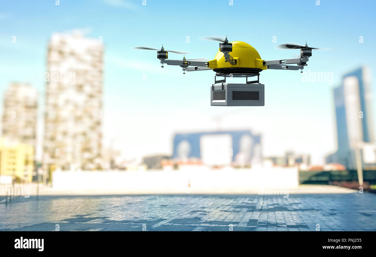 Modern future drone hi-res stock photography and images - Alamy