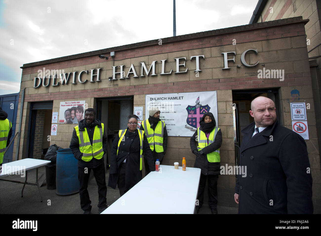 Dulwich Hamlet Football Club, Champion Hill Stadium, Southeast London ...