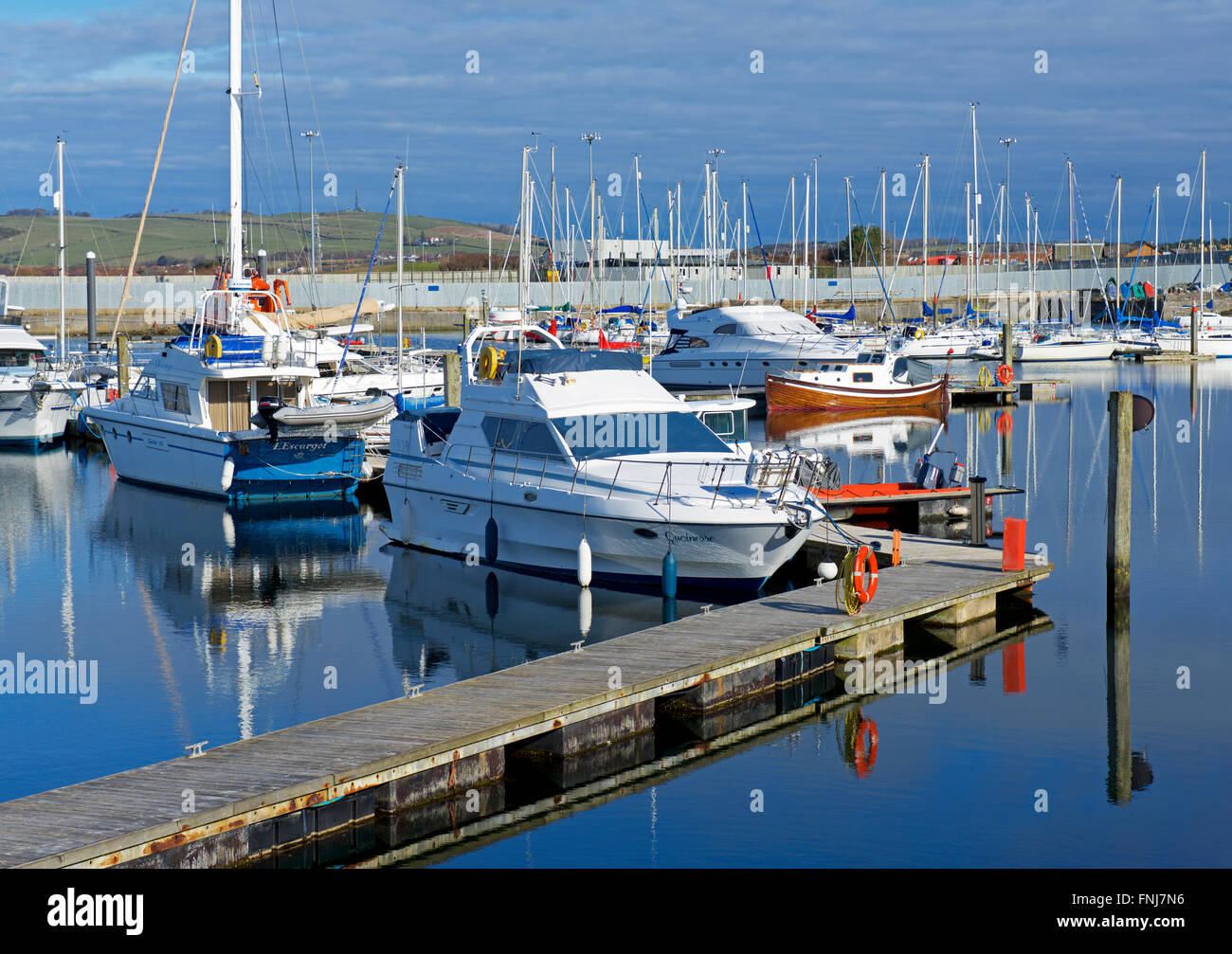 Troon harbour scotland hi-res stock photography and images - Alamy