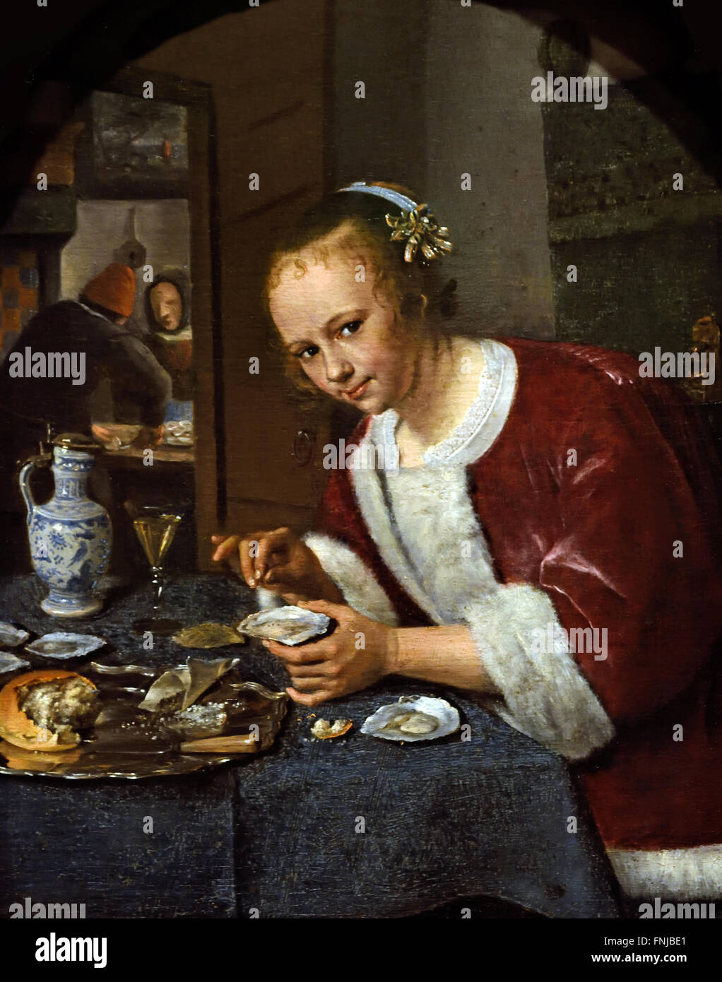 Art painting jan steen hi-res stock photography and images - Alamy
