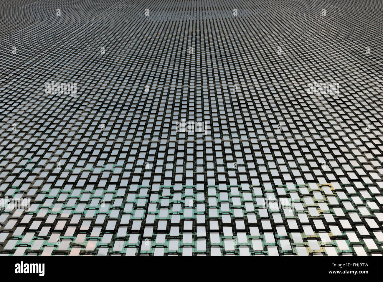 Wind Arbor Kinetic Facade Of Marina Bay Sands Hotel, Singapore Stock ...