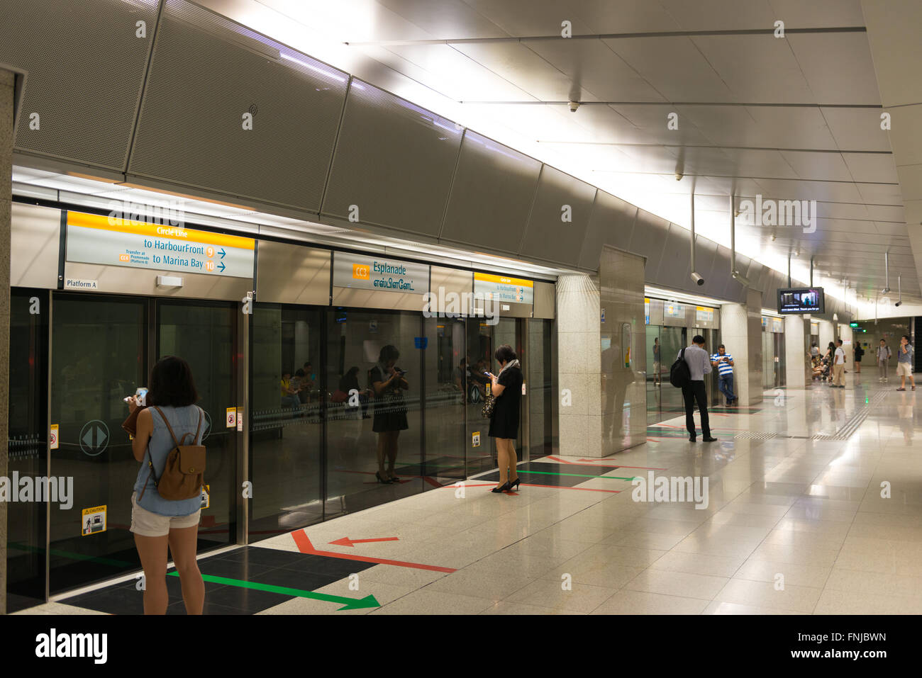 Esplanade mrt station hi-res stock photography and images - Alamy