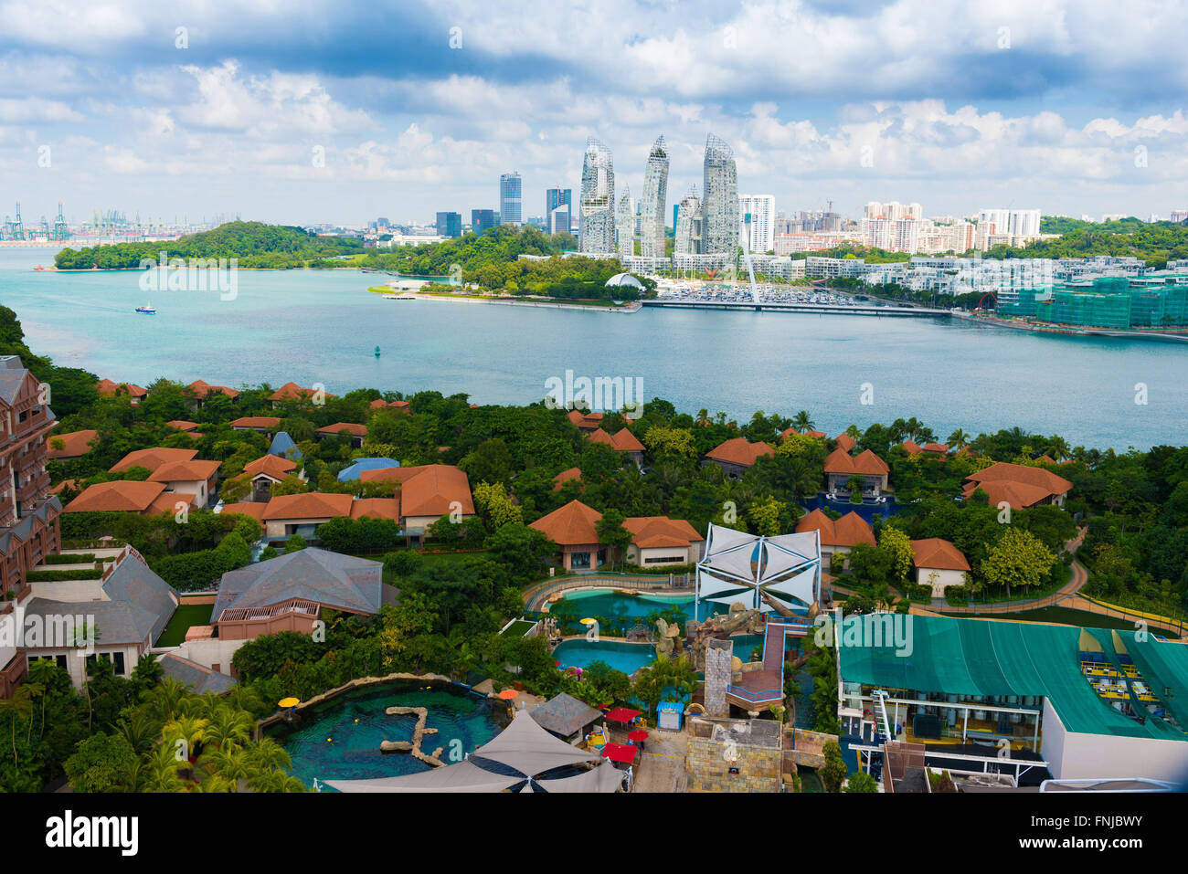Singapore sentosa island from hi-res stock photography and images - Alamy