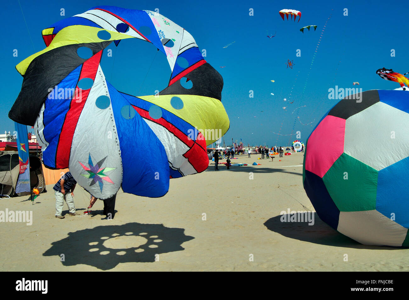 Italy, Emilia Romagna, Rimini, International Kite Festival, Kites ...