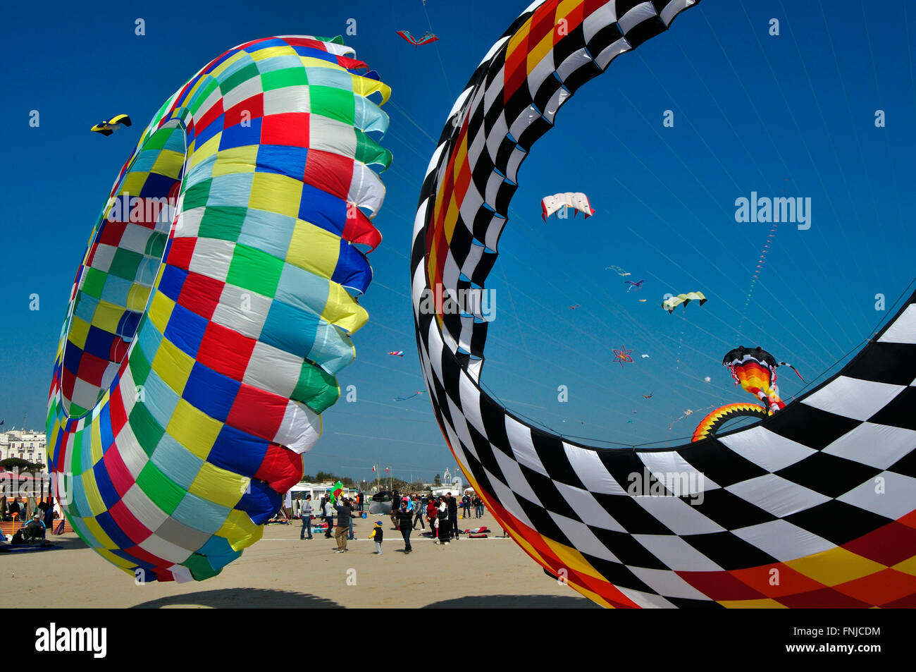 Italy, Emilia Romagna, Rimini, International Kite Festival, Kites ...