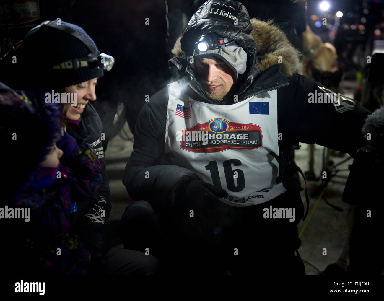 Nome, Alaska, USA. 15th Mar, 2016. Marc Lester/Alaska Dispatch News ...