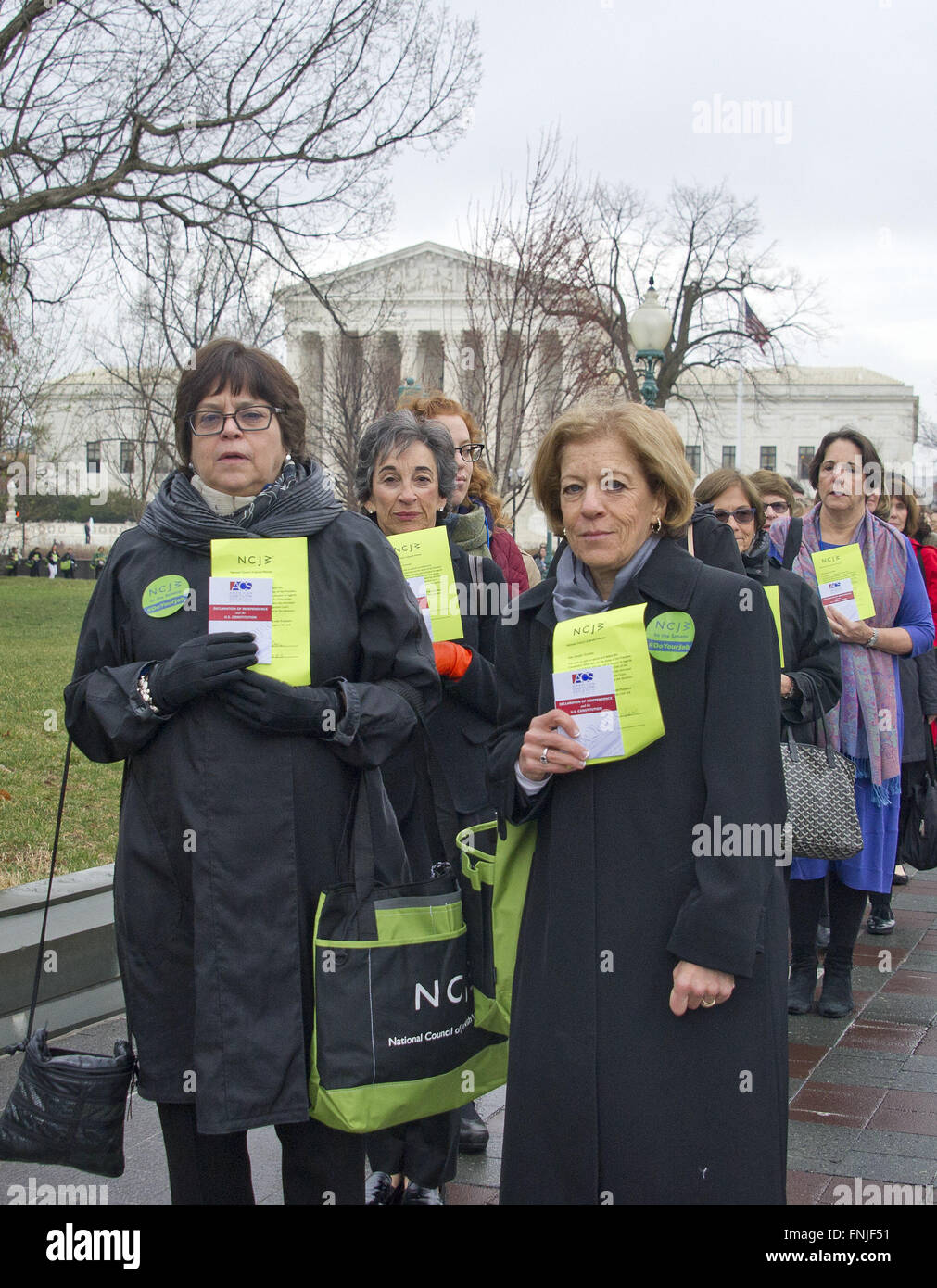 Washington DC, USA. 15th March, 2016. National Council of Jewish Women ...