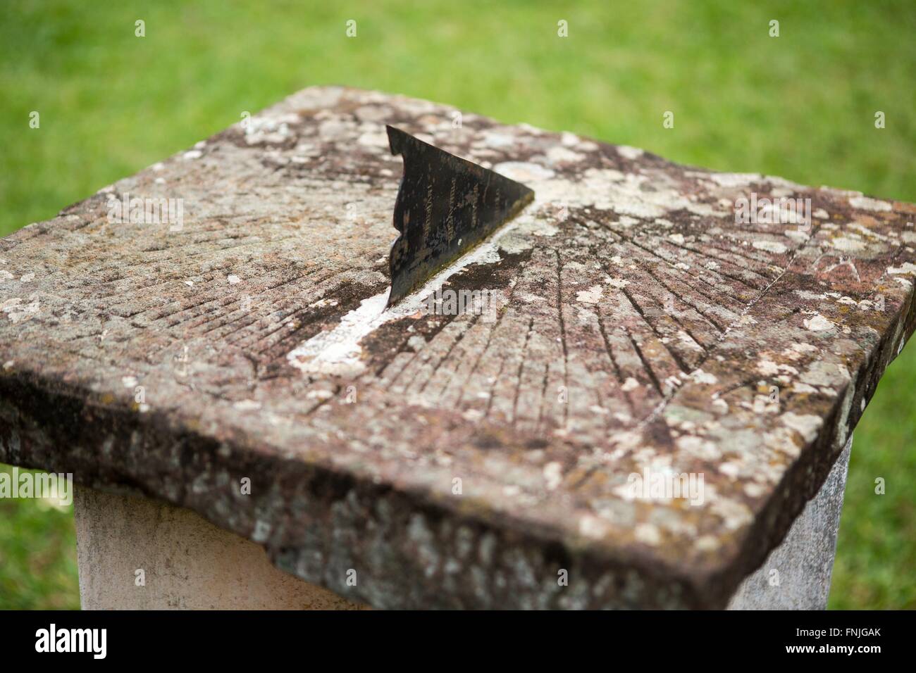 Sundial in the courtyard of the reduction. Reductions in South America ...
