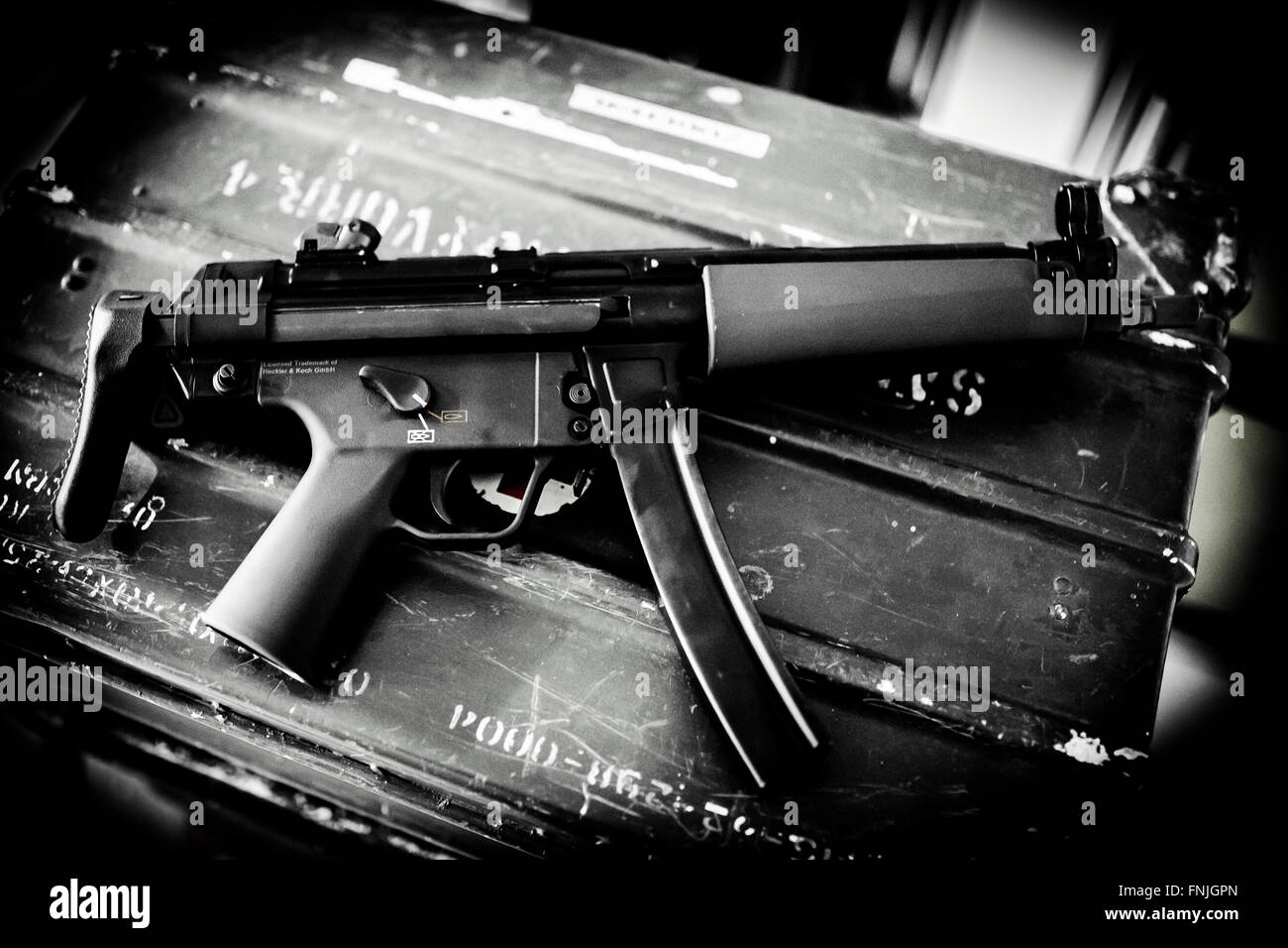 A submachine gun, Germany, Berlin, 20. May 2015. Photo: picture ...