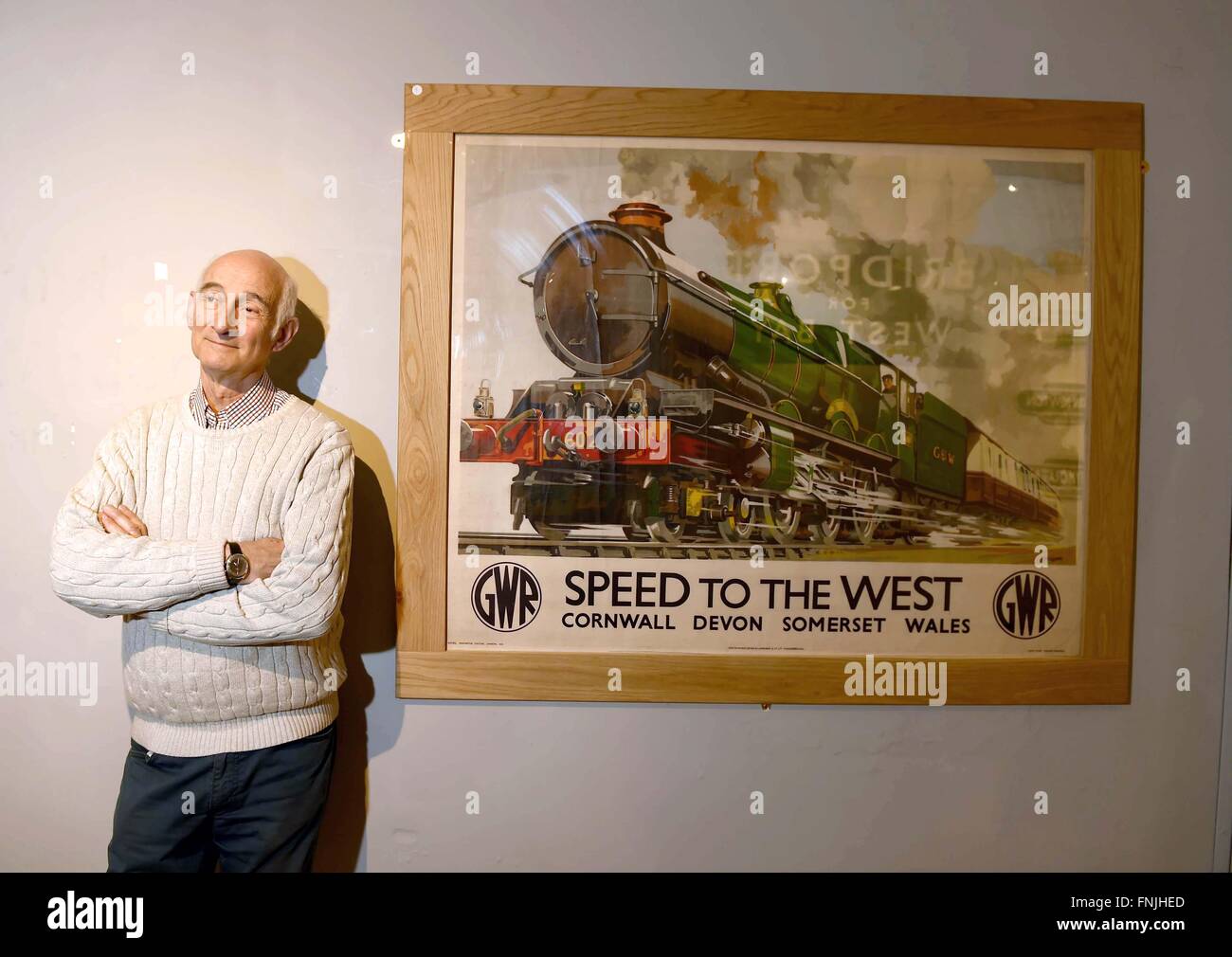 Paul Atterbury, British antiques expert and TV presenter, at the press ...