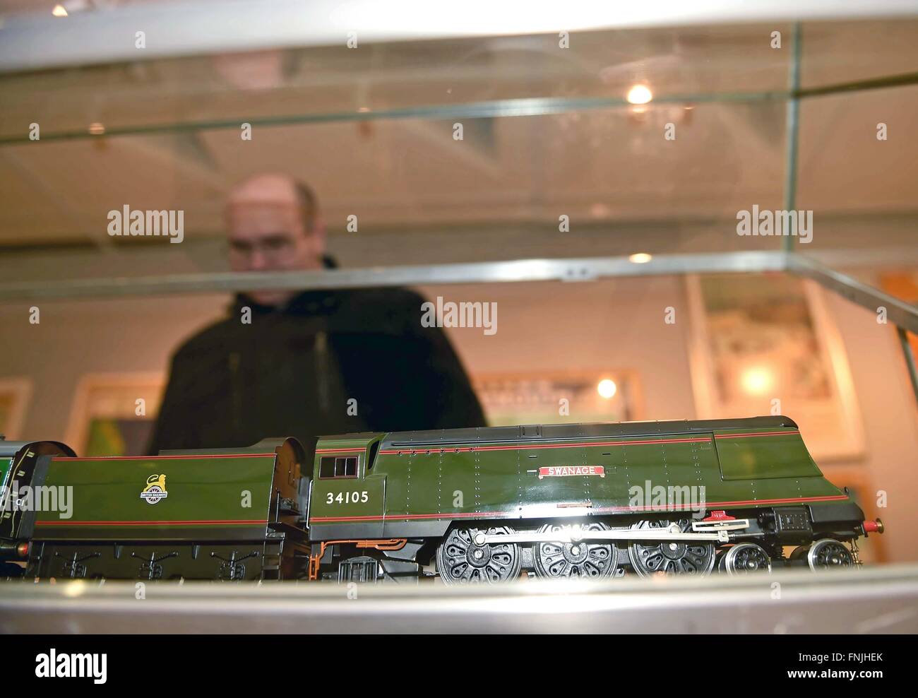 Model train, Dorset County Museum's exhibition, 'Speed to the West: A ...