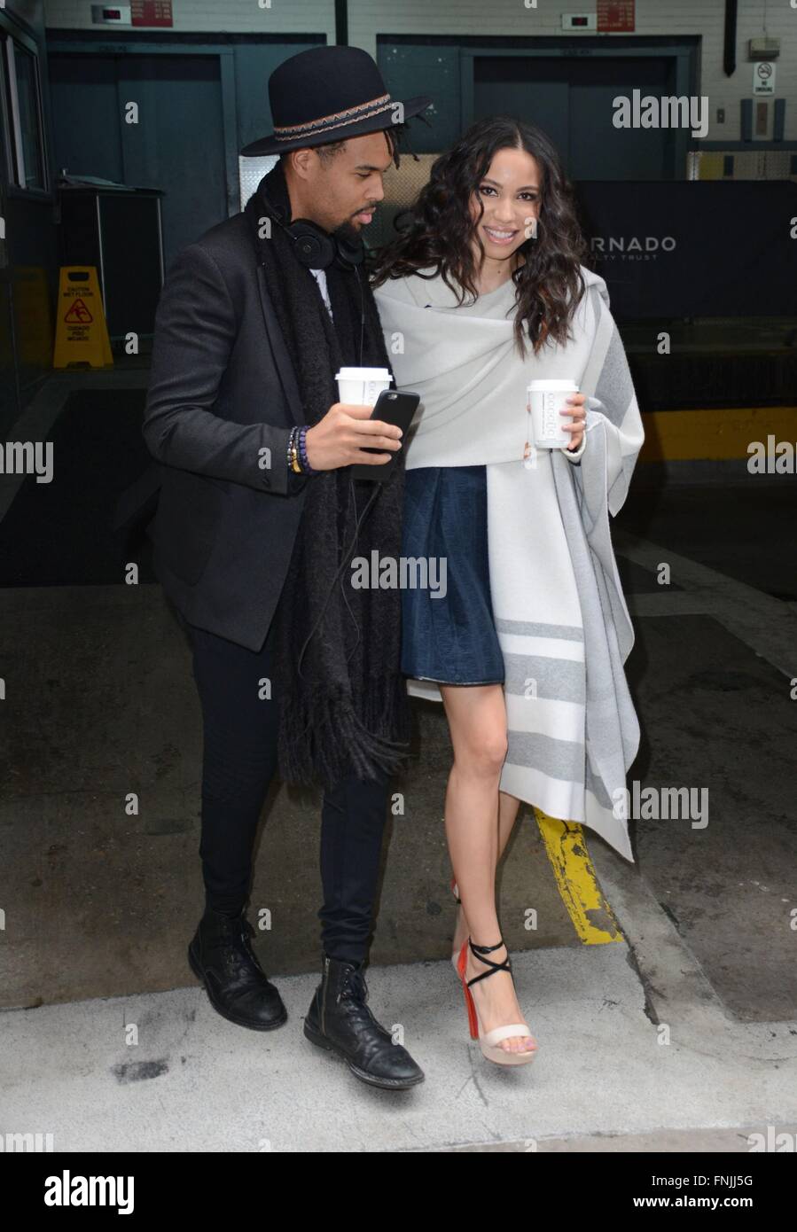 New York, NY, USA. 15th Mar, 2016. Josiah Bell, Jurnee Smollett-Bell ...