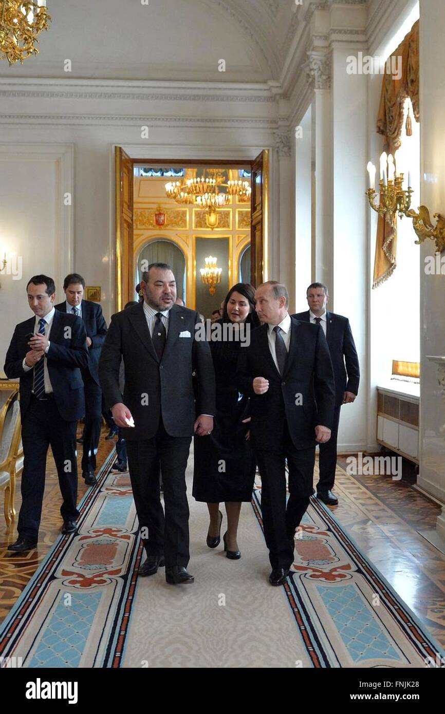 Moscow, Russia. 15th March, 2016. Russian President Vladimir Putin ...