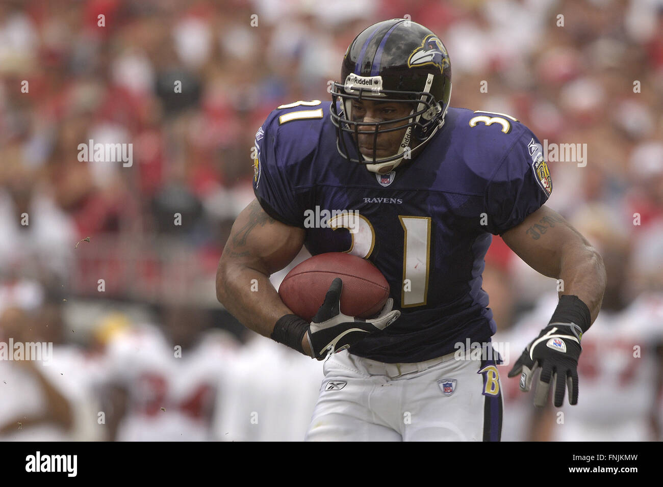 Baltimore ravens running back jamal hi-res stock photography and images ...