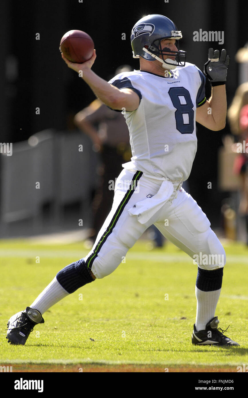December 31, 2006 - Tampa, Florida, USA - Seattle Seahawks quarterback ...