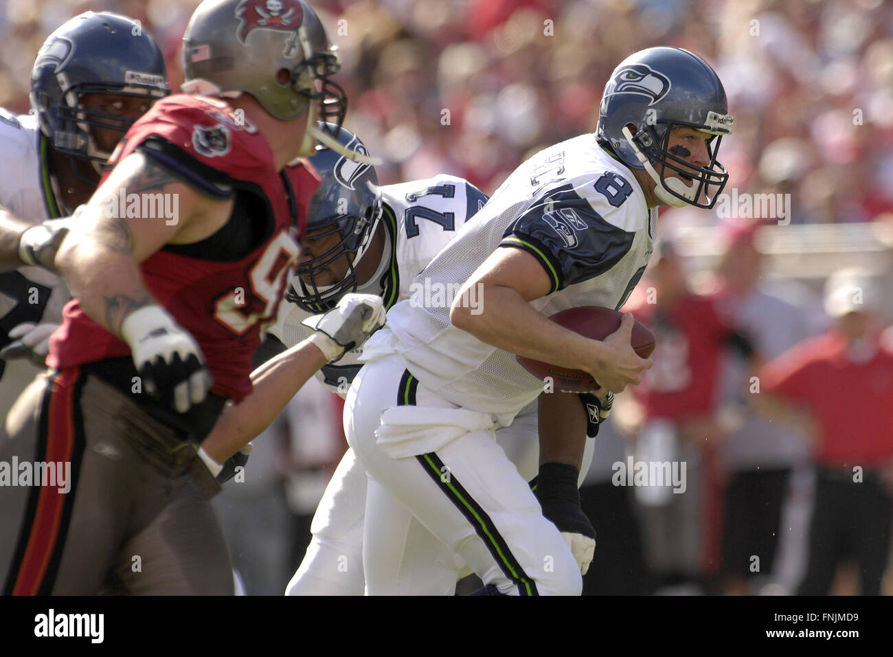 December 31, 2006 - Tampa, Florida, USA - Seattle Seahawks quarterback ...