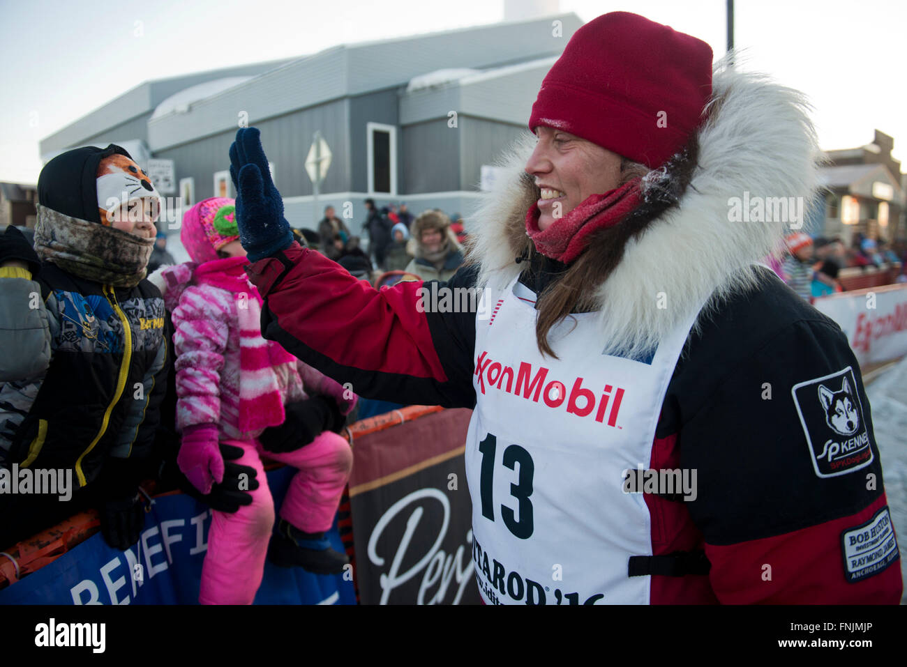 Nome, Alaska, USA. 15th Mar, 2016. Marc Lester/Alaska Dispatch News ...