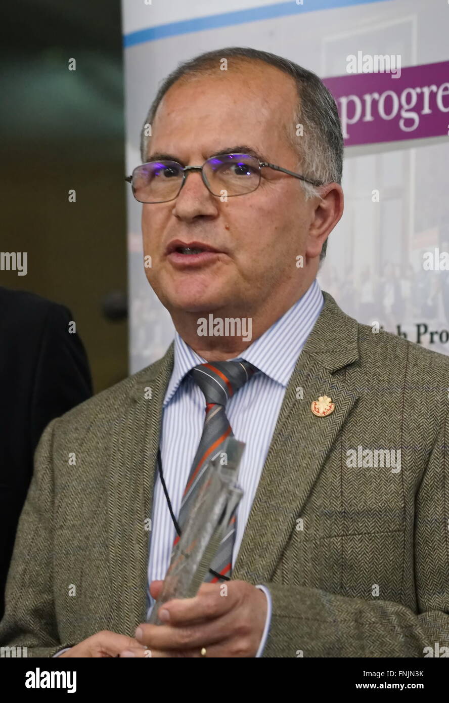 London, UK. 15th March, 2016. President of Iraq Mr Abdul Latif Rashid ...