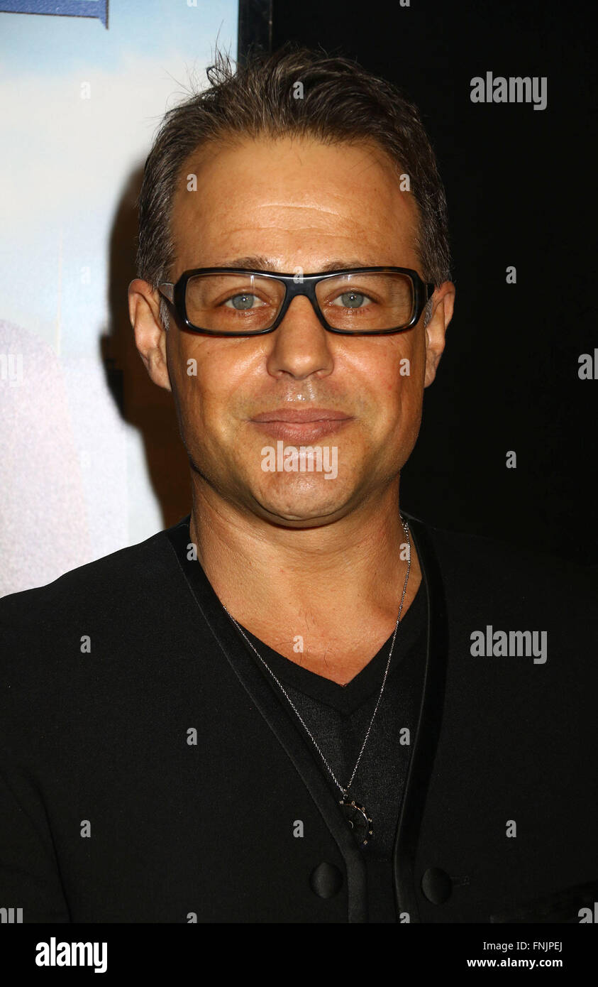 New York, USA. 15th Mar, 2016. Actor LOUIS MANDYLOR attends the World ...