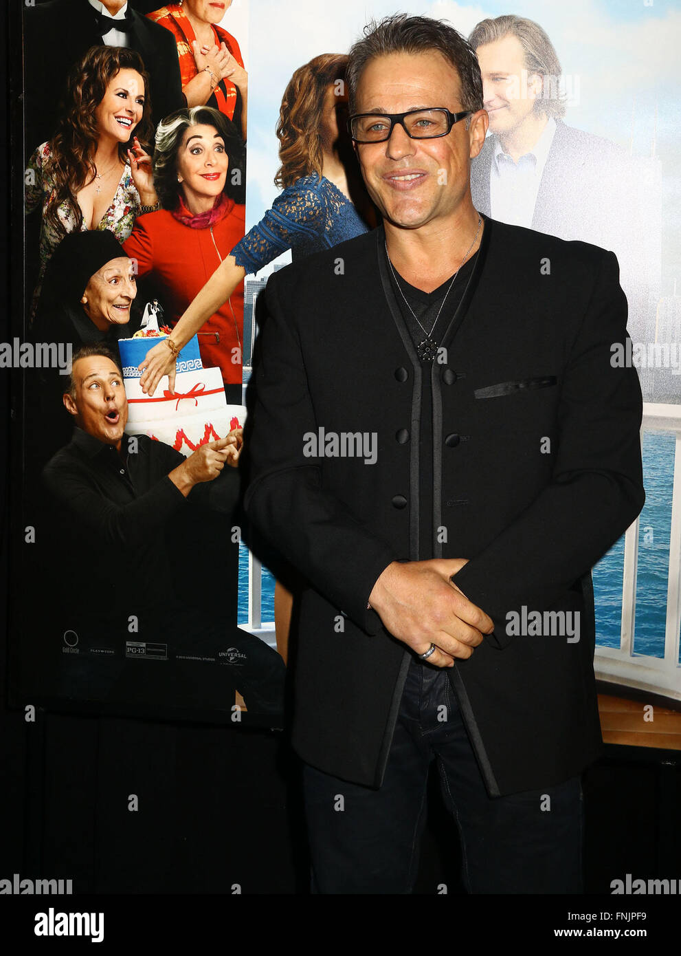 New York, USA. 15th Mar, 2016. Actor LOUIS MANDYLOR attends the World ...
