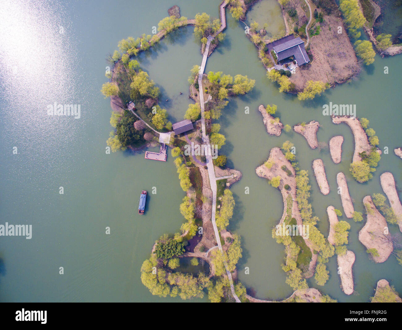 Changxing, China's Zhejiang Province. 16th Mar, 2016. A sightseeing ...