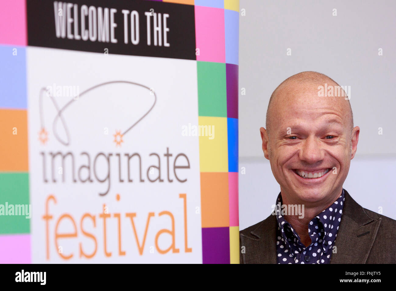 Edinburgh, UK. 16h March. Festival Director Noel Jordan launched ...