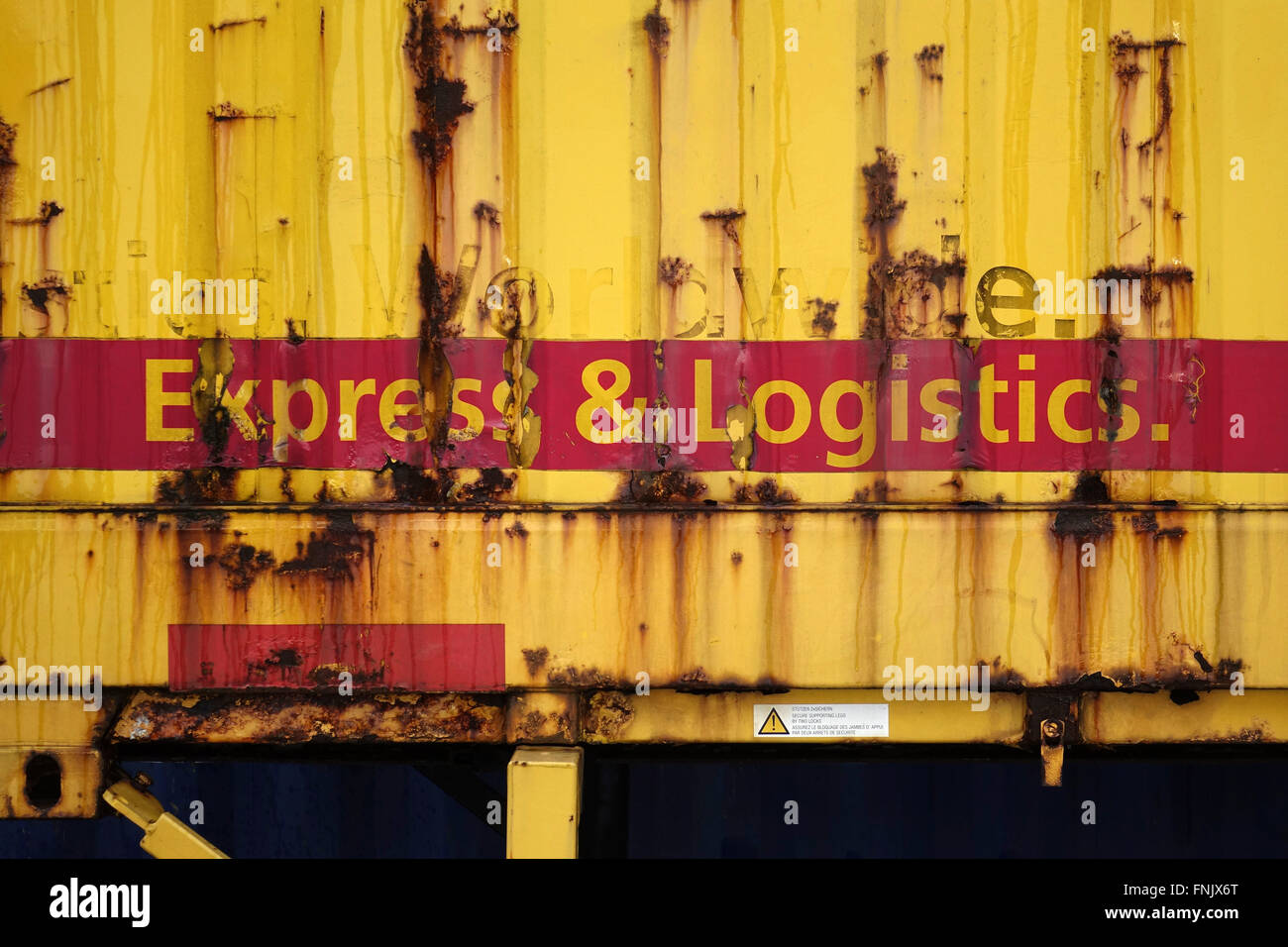 Dhl container dhl container hi-res stock photography and images - Alamy
