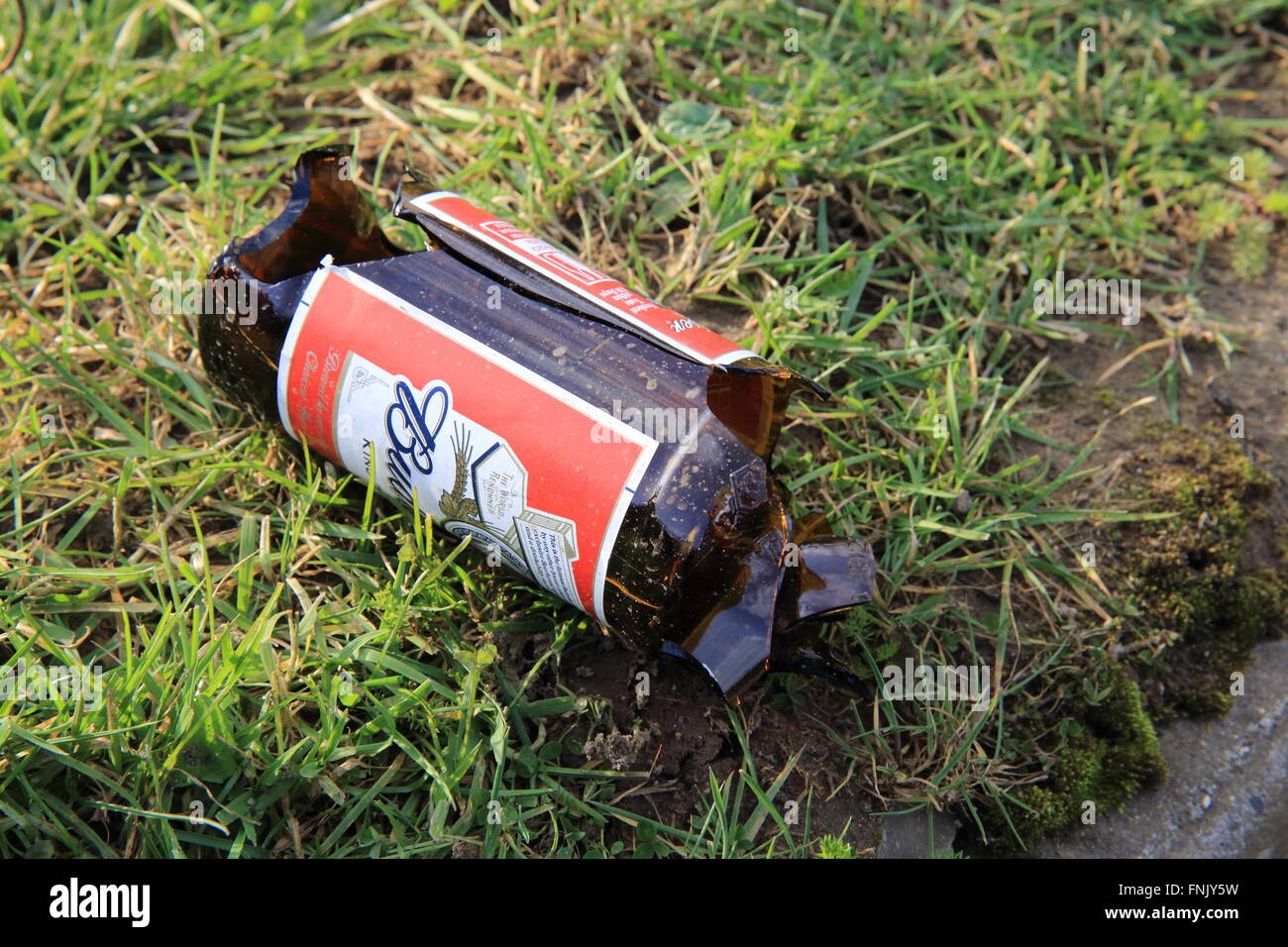 Litter in english countryside hi-res stock photography and images - Alamy