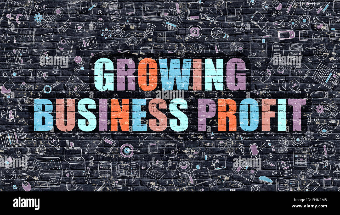 Business growing illustration hi-res stock photography and images - Alamy