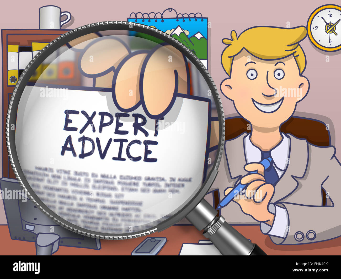 Expert Advice through Lens. Doodle Concept Stock Photo - Alamy Expert Advice through Lens. Doodle Concept Stock Photo - Alamy