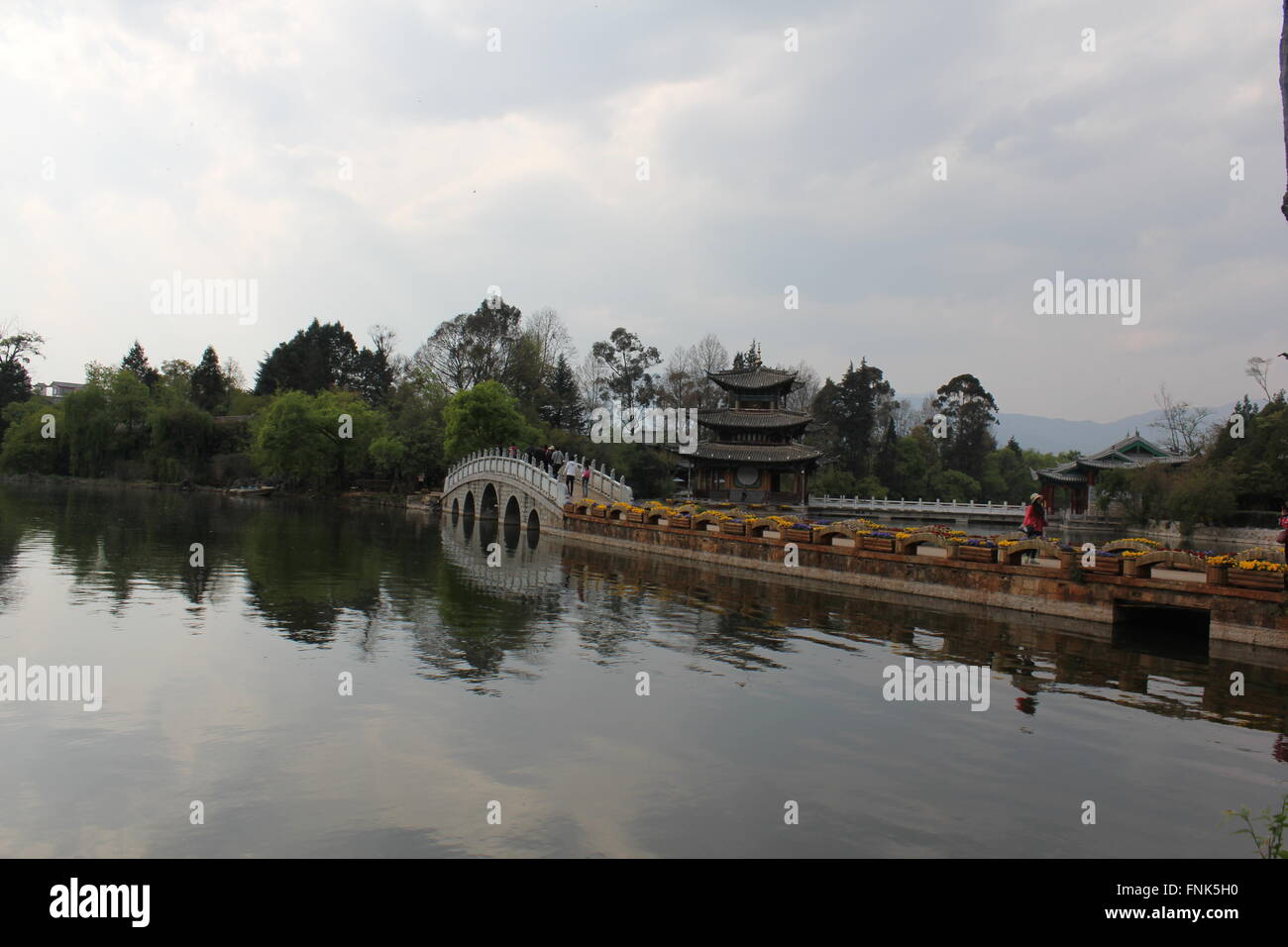 Lake in Lijiang, China Stock Photo - Alamy