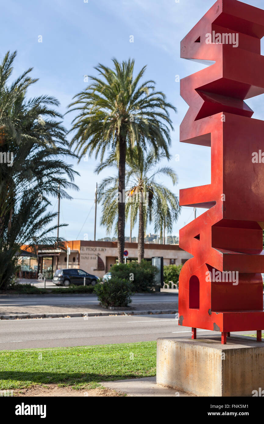 Road sign majorca hi-res stock photography and images - Alamy