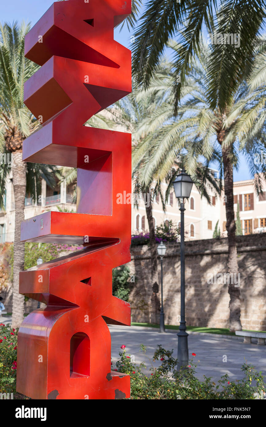 Road sign majorca hi-res stock photography and images - Alamy